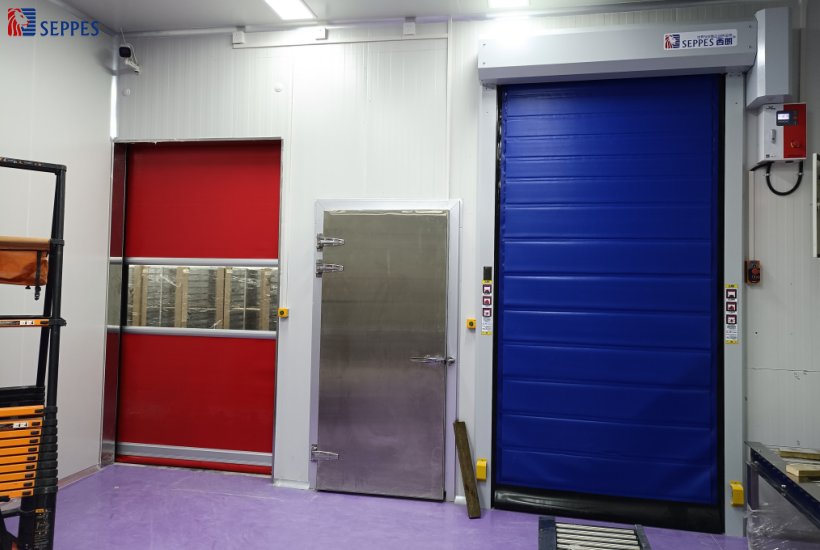 Thermal Insulation Speed Shutter Door: Helps the Refrigerated Area To ...